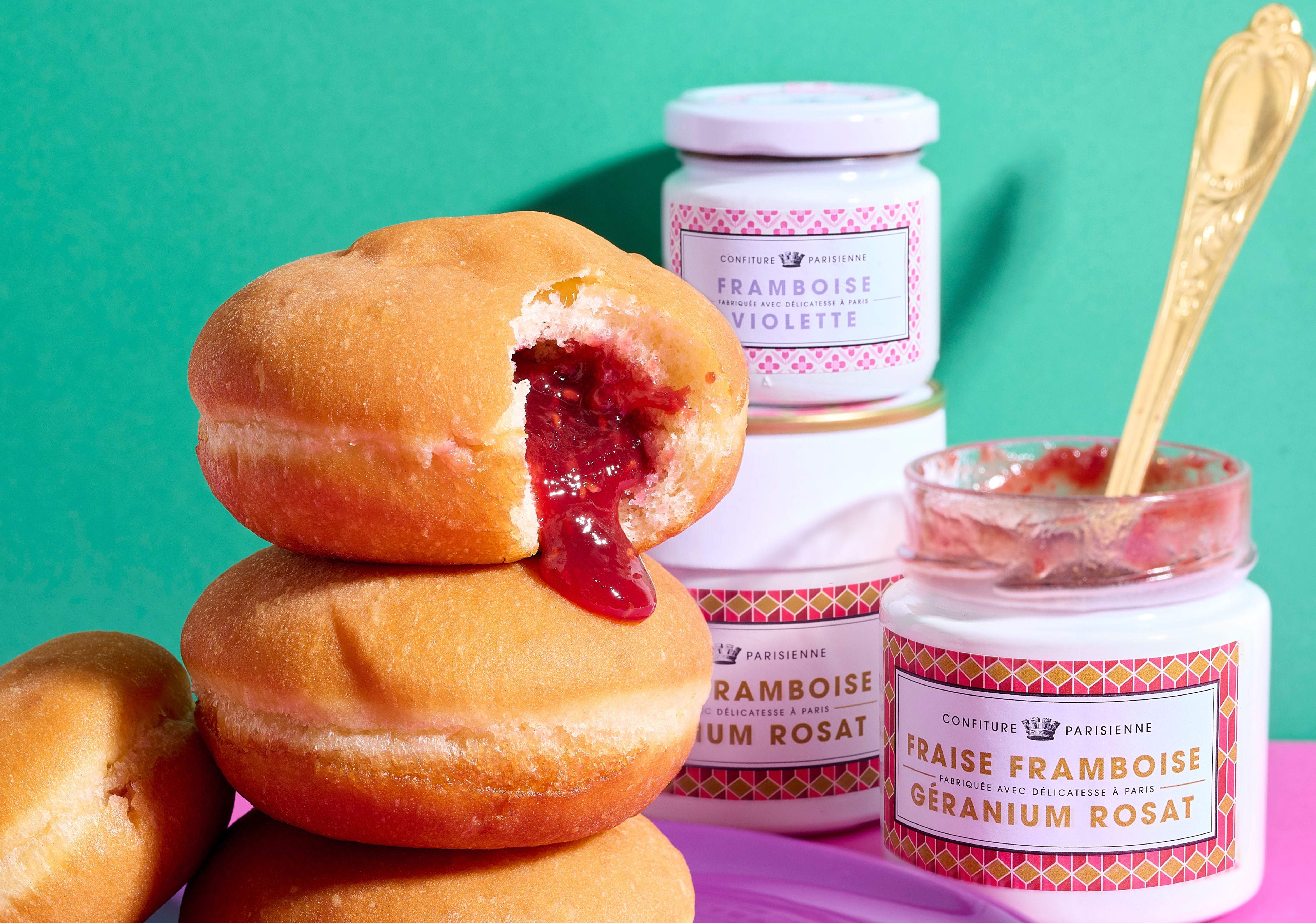 Recette Beignets fourrés aux fruits rouges – CONFITURE PARISIENNE